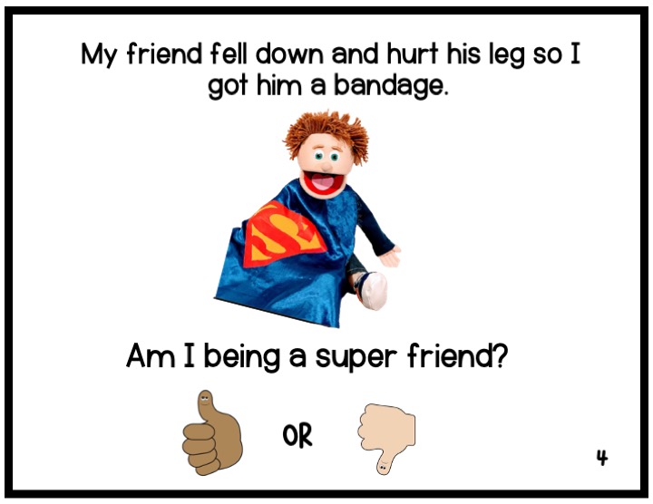 Super Friend- Social Emotional Learning Game on Being A Good Friend ...