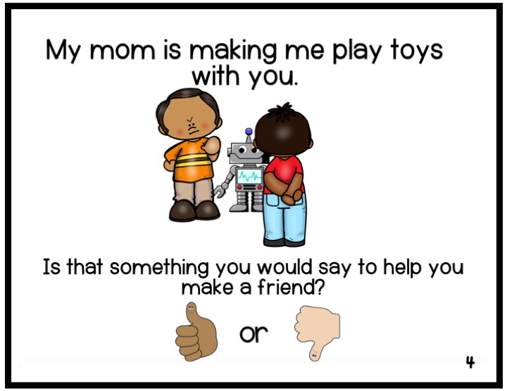 Making Friends – Social Emotional Learning Game – Friendships ...