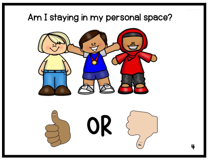 Personal Space- Social Emotional Learning Game – Self Awareness - Annie ...