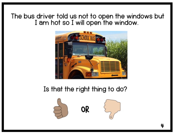 Right From Wrong- Social Emotional Learning Game- Responsible Decision ...