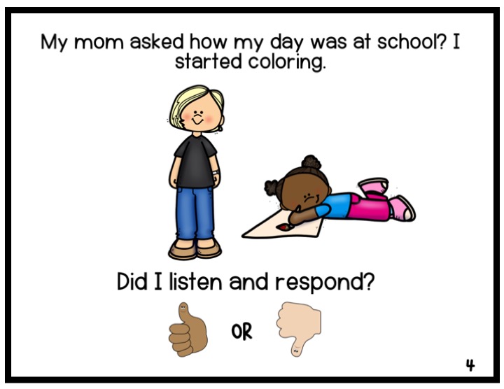 Listening & Responding- Social Emotional Learning Game – Social ...