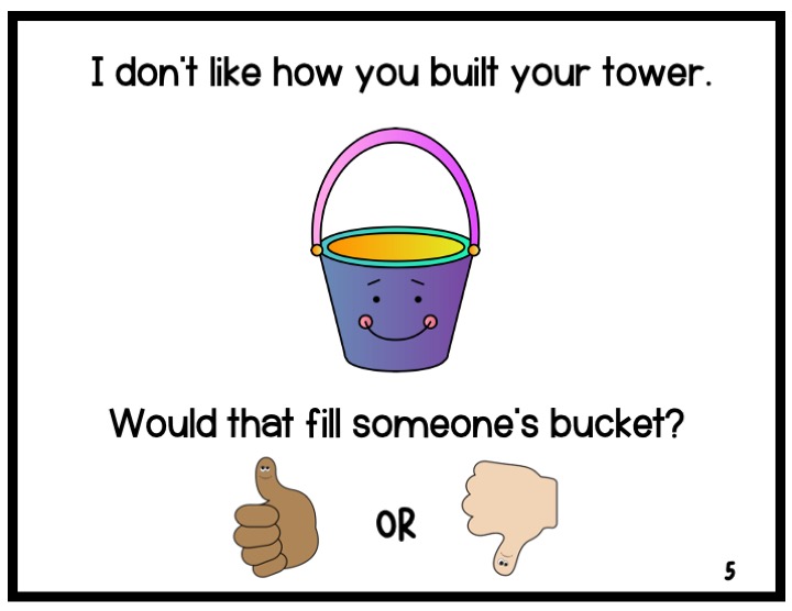 Bucket Filler- Social Emotional Learning Game – Relationship Skills ...