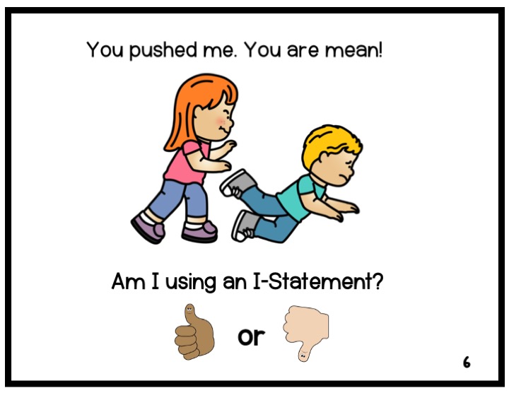 I- Statements- Social Emotional Learning Game- Self Awareness - Annie's ...