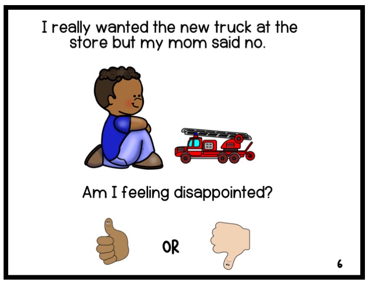 Disappointed- Social Emotional Learning Game- Feelings & Emotions- Self ...