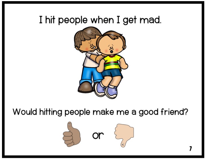 How To Be A Good Friend- Social Emotional Learning Game – Social Skills ...