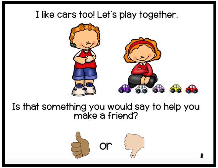 Making Friends – Social Emotional Learning Game – Friendships ...