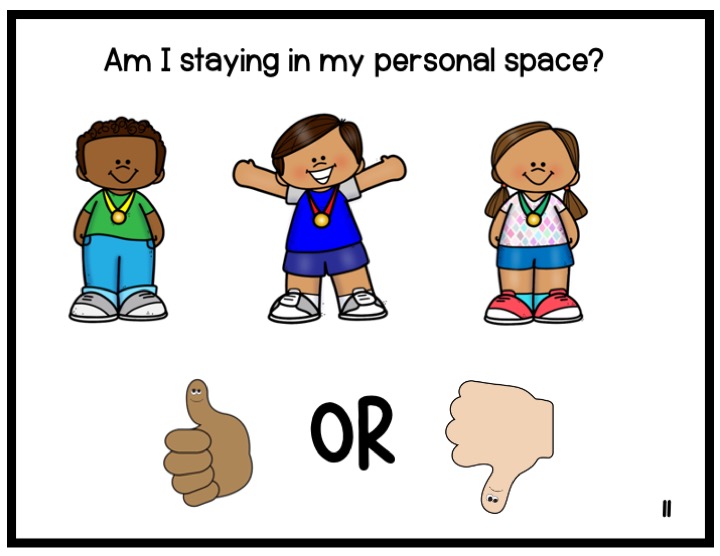 Personal Space- Social Emotional Learning Game – Self Awareness - Annie ...