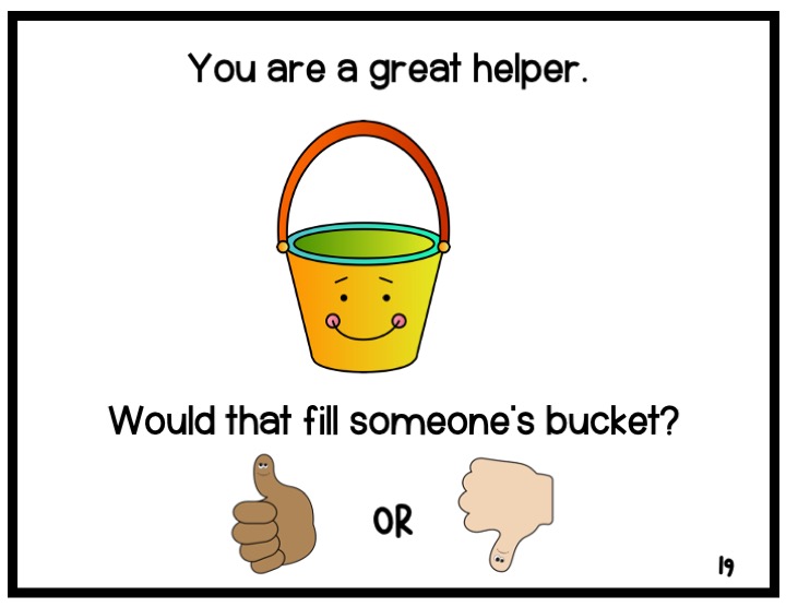 Bucket Filler- Social Emotional Learning Game – Relationship Skills ...