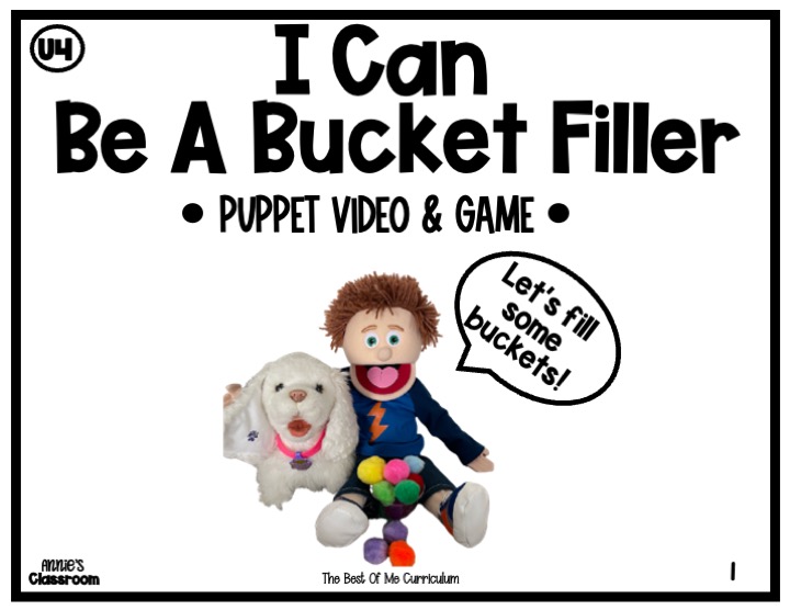 Bucket Filler – Social Emotional Learning Game With Puppet Show ...