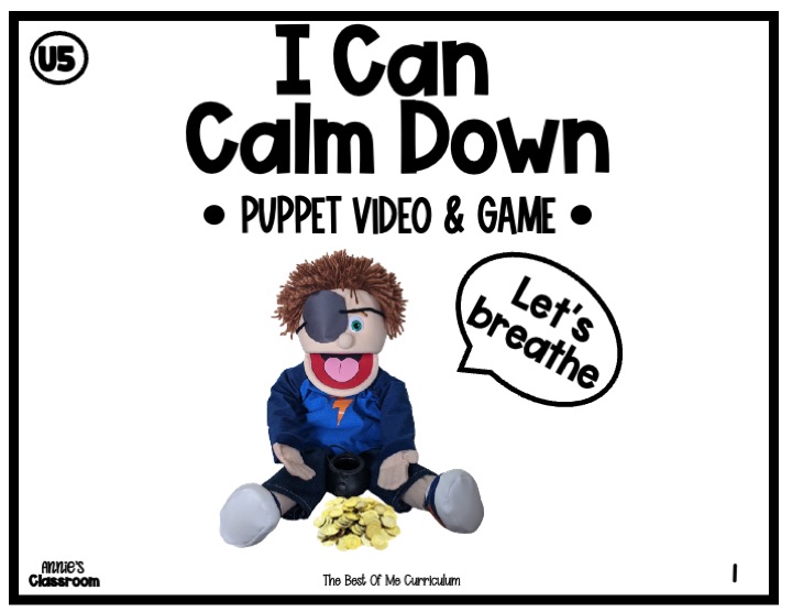 How To Calm Down- Social Emotional Learning Game With Puppet Video ...