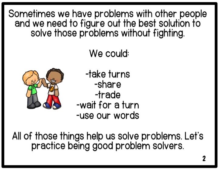 Conflict Resolution- Social Emotional Learning Game – Solving Problems ...