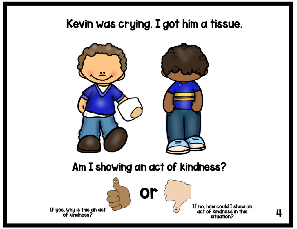 Acts Of Kindness Social Skills Lesson For Kids - Annie's Classroom