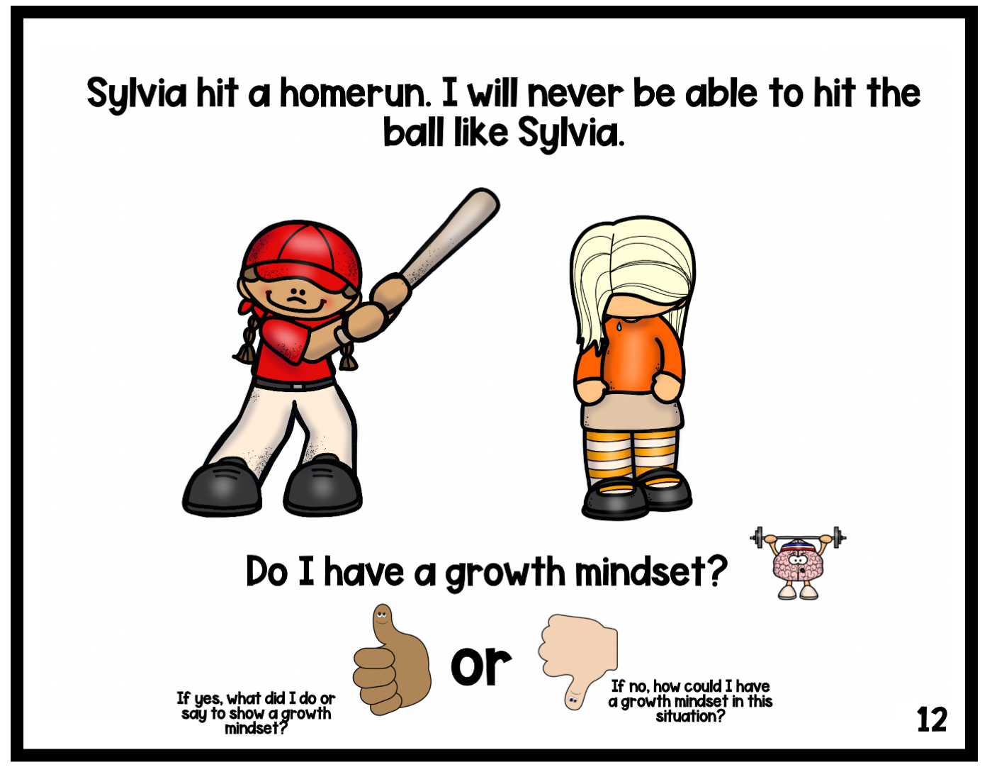 Growth Mindset Social Emotional Lesson For Children - Annie's Classroom