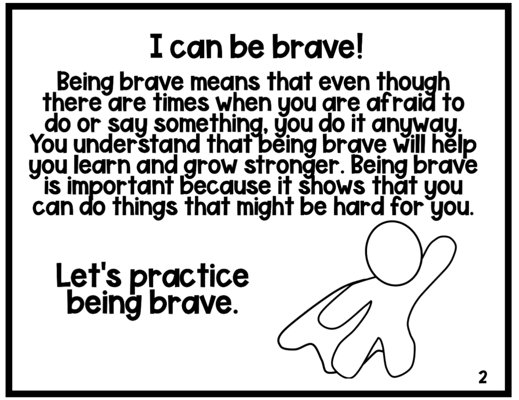 Bravery and Being Brave Social Emotional Lesson For Children - Annie's ...